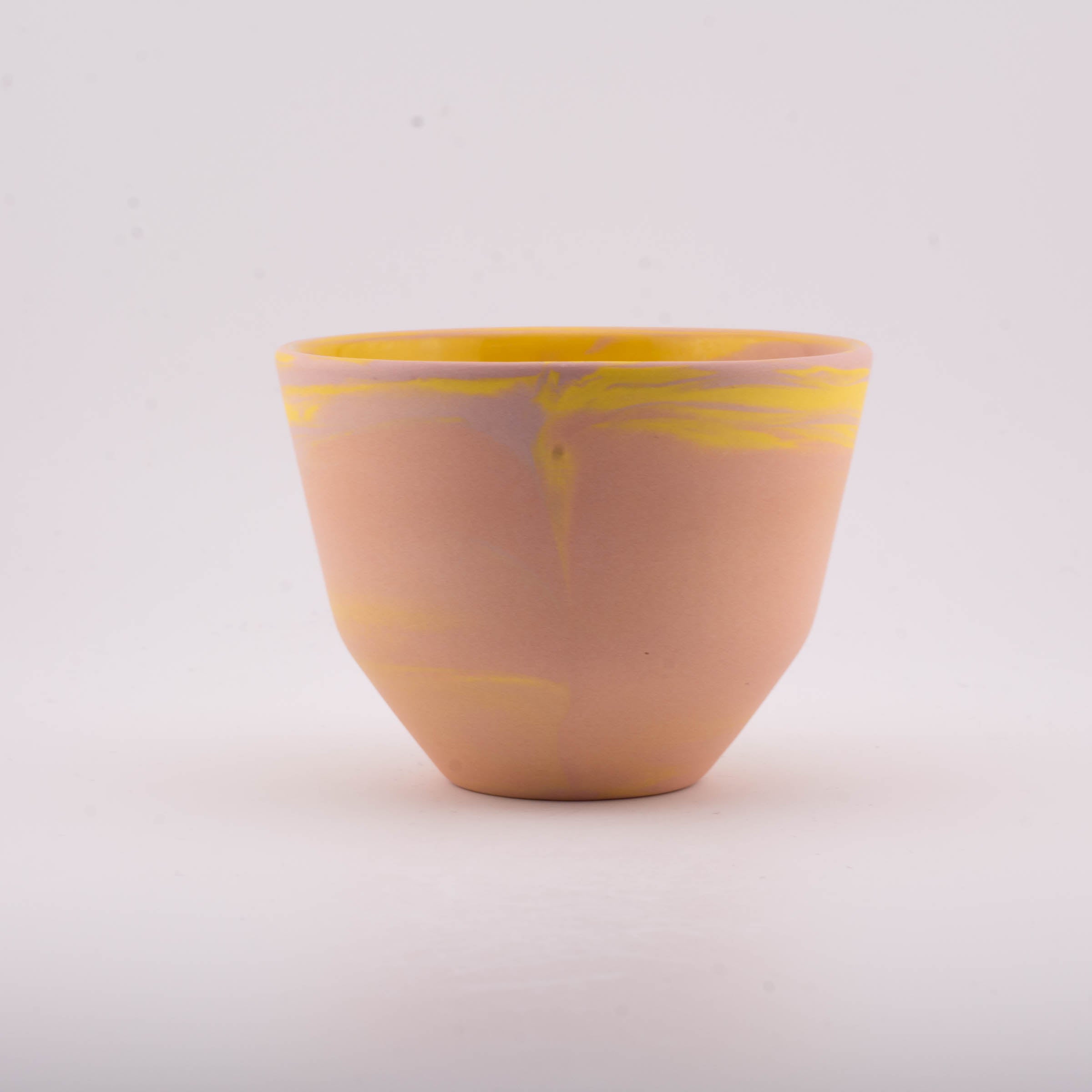 Handcrafted Porcelain Coffee Cup | Unique Mix Wave – MK STUDIO